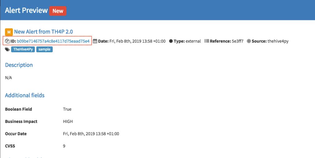 Alerts – TheHive Project