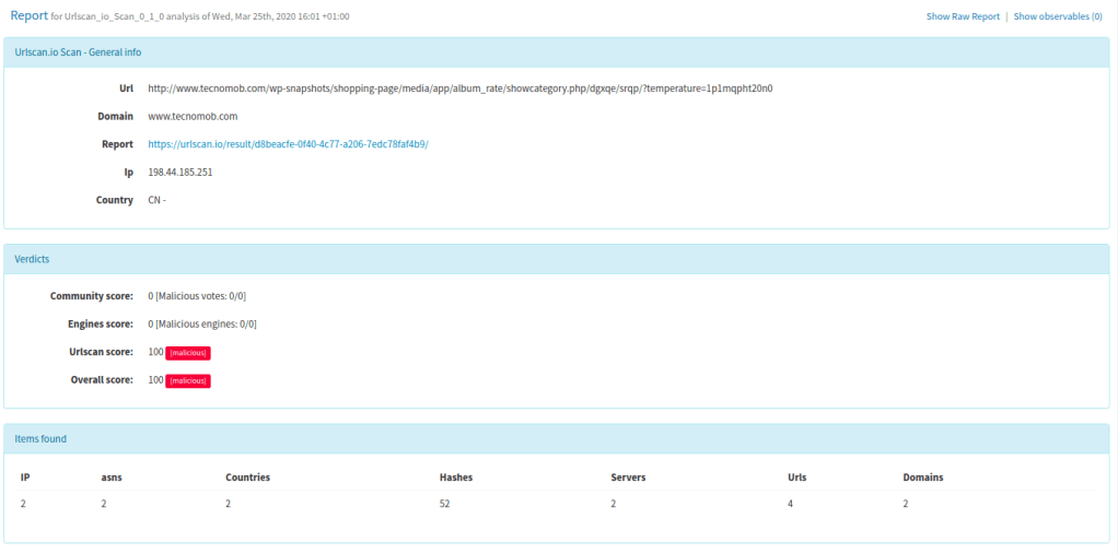 IPVoid – TheHive Project